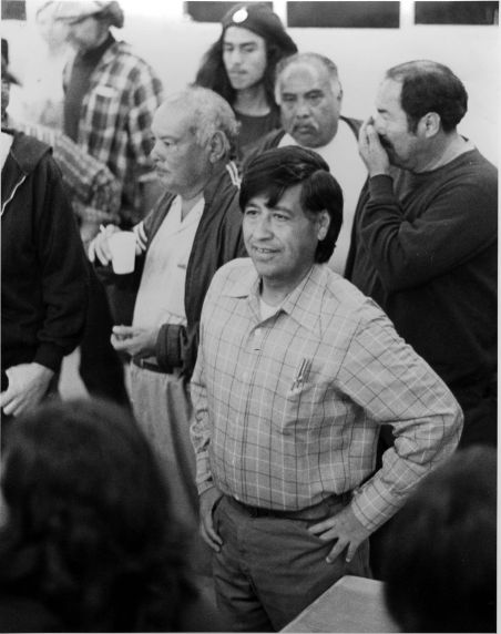 Walter P. Reuther Library (3229) Cesar Chavez, Meetings, 1971