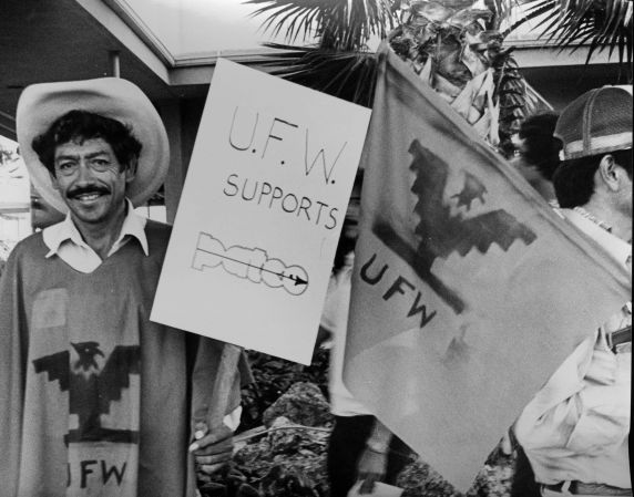 Walter P. Reuther Library (3626) PATCO strike, UFW support